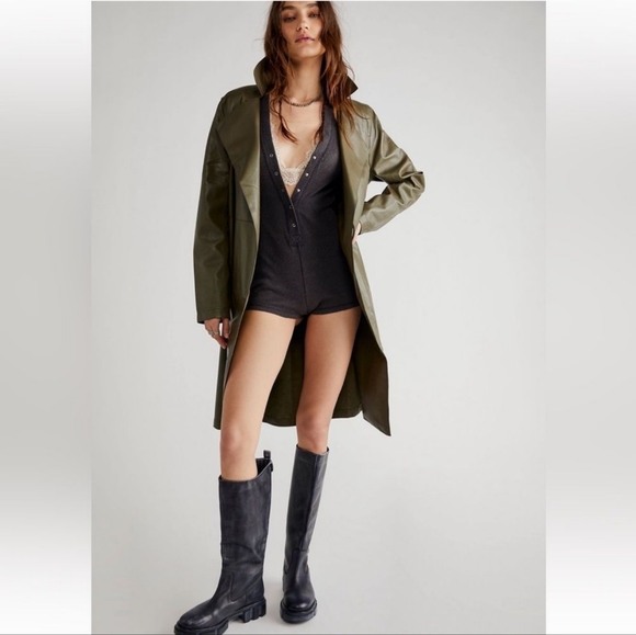 Free People | Jackets & Coats | Free People Trinity Trench Coat | Poshmark